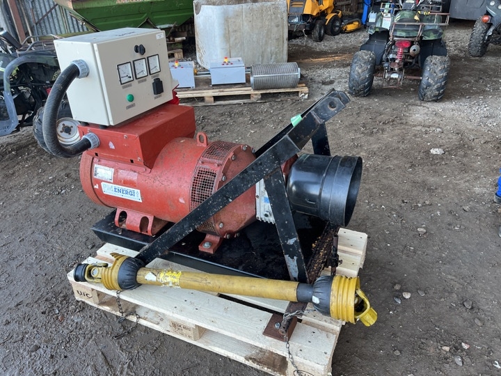 Klaravik auktioner - Generator til PTO
