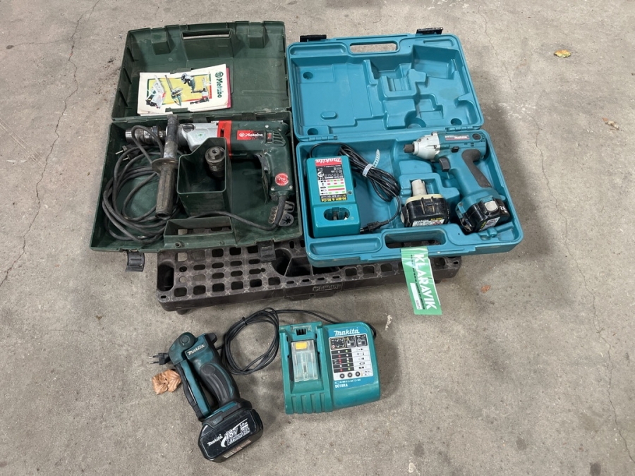 Klaravik auktioner - Skrue og boremaskine