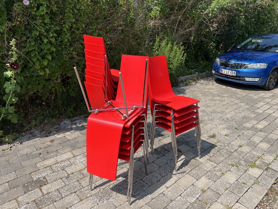 Klaravik auktioner - Stabel stole