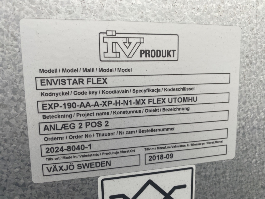 Klaravik auktioner - Ventilationsanlæg