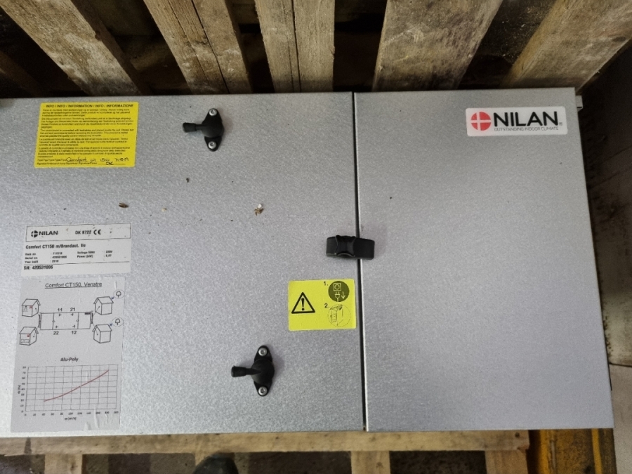 Klaravik auktioner - Ventilationsanlæg