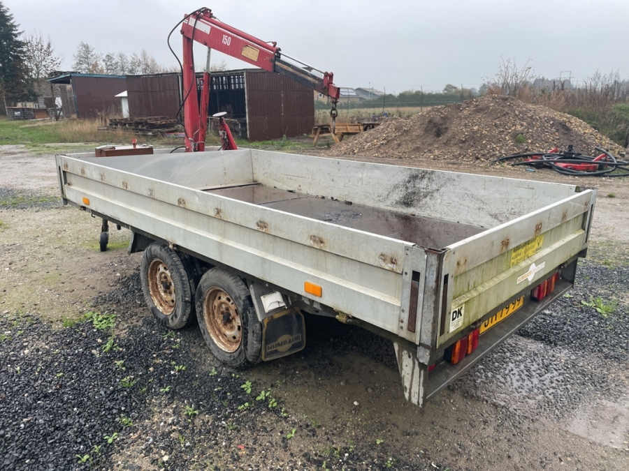 Klaravik auktioner - Trailer med kran